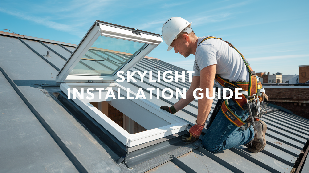 How to Install a Skylight on a Metal Roof in Brooklyn?